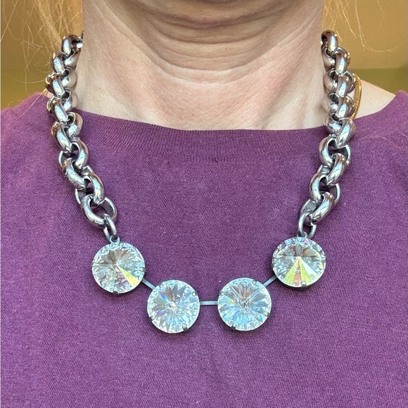 Sabika | Jewelry | Authentic Sabika Setcrystal Necklace Studs Bracelet ...